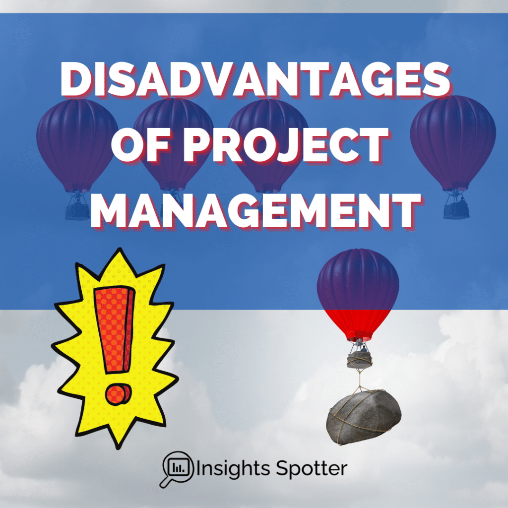 Project Management Disadvantages Cover | Insights Spotter